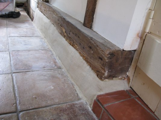 Rendering internal plinth | Period Property UK