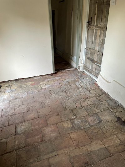 Preserving brick/ pamment floor | Period Property UK