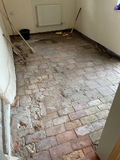 Preserving brick/ pamment floor | Period Property UK